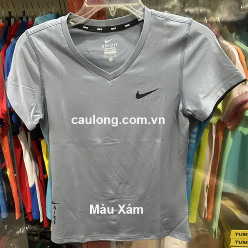 Áo Cầu Lông Nữ Cổ Tròn Nike 6589B