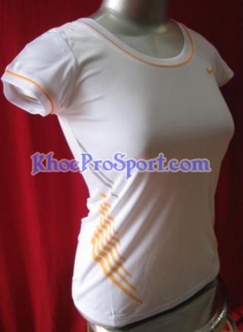 Áo Cầu Lông Nữ Cổ Tròn Nike 100622